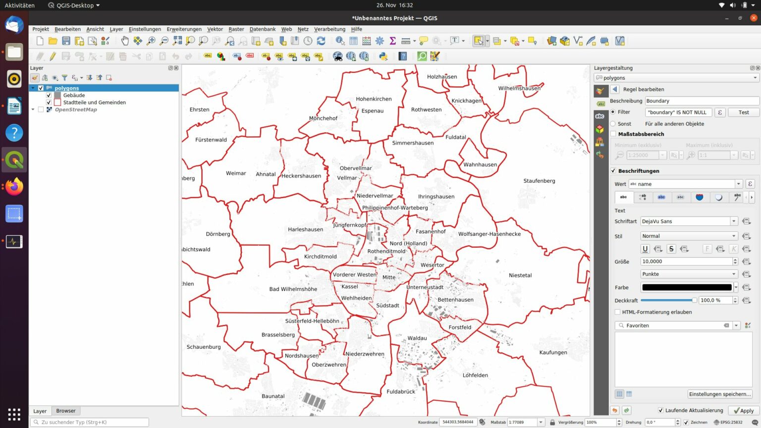 Grundkurs – Lektion 2 – Geodaten darstellen – GIS Lernen